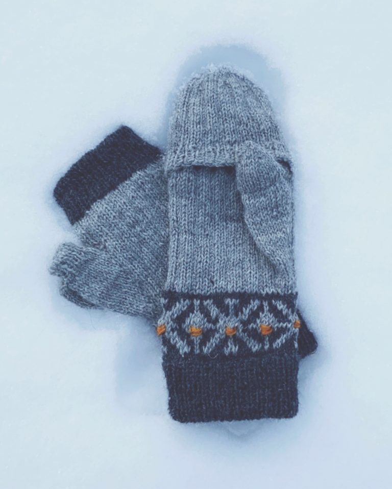 Convertible Mittens [FREE Knitting Pattern] - Knitgrammer