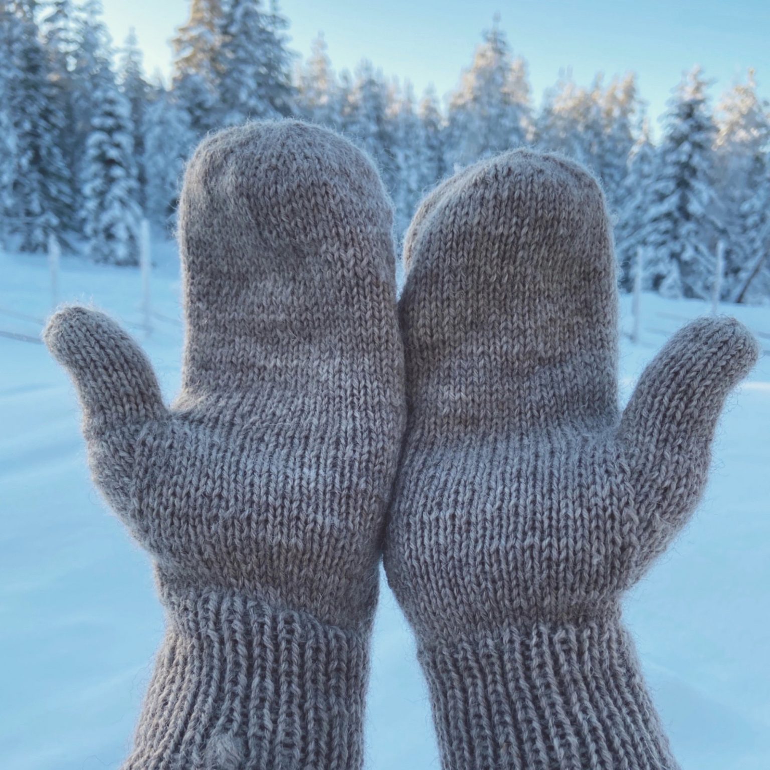 Free Basic Mittens Pattern [Works for Any Yarn & Size] - Knitgrammer