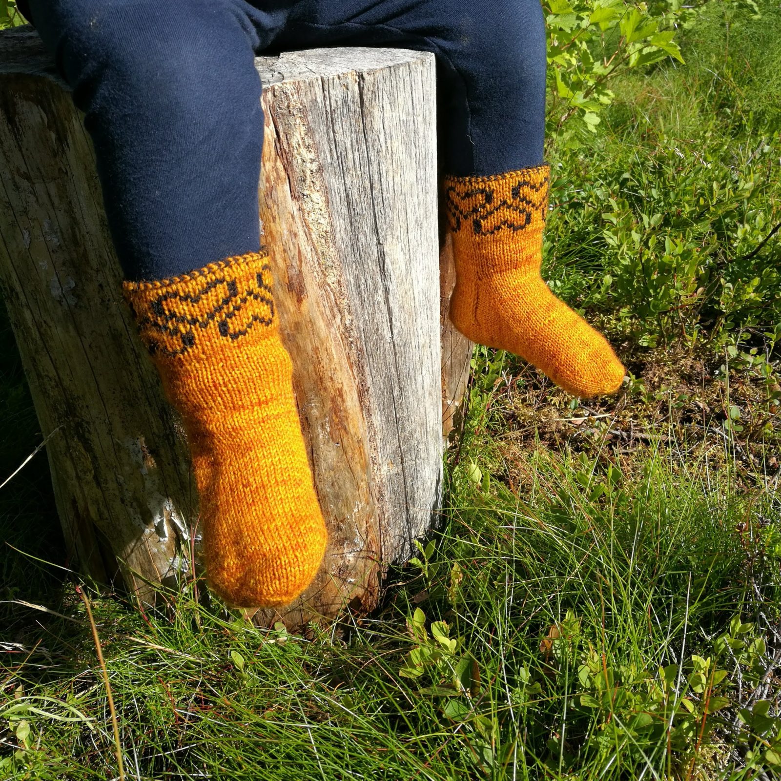 Rounded Barn Toe Pattern for Toe-Up Socks - Knitgrammer