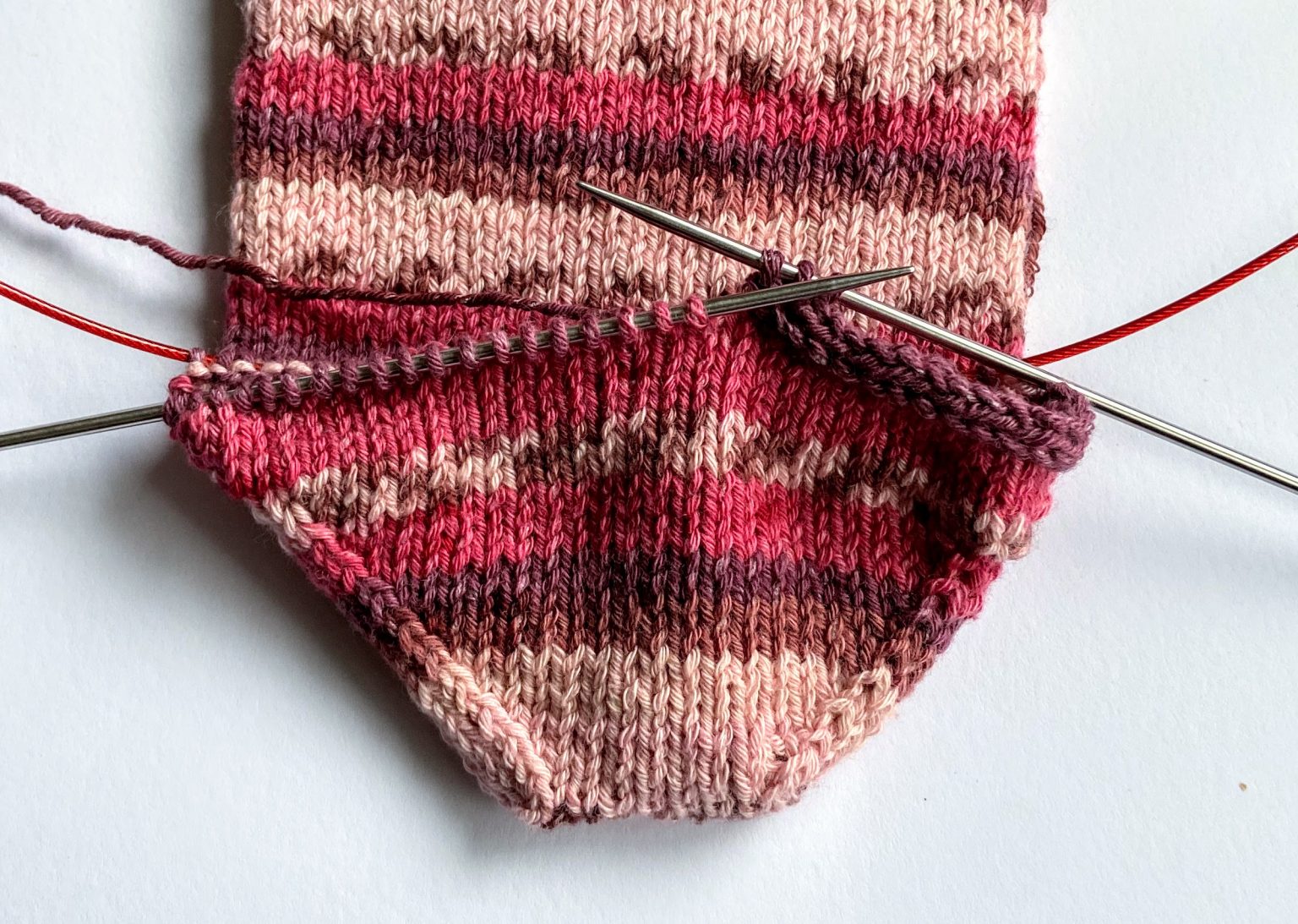 FREE Ankle Socks Knitting Pattern With Image Tutorial - Knitgrammer